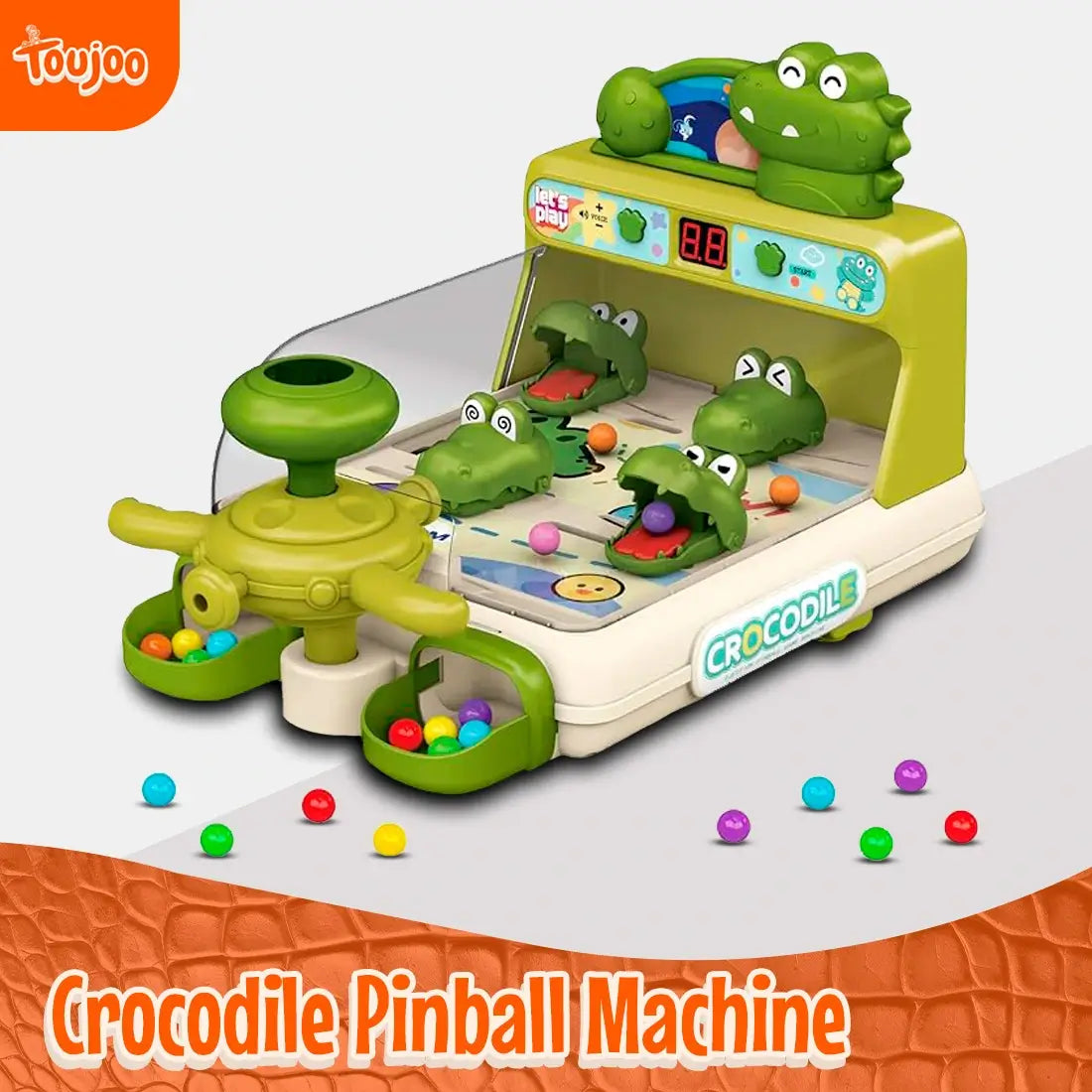 Crocodile Pinball Machine for Kids Online in India – Toujoo